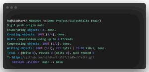 Important Basic Git Commands - Developers should know - SidTechTalks