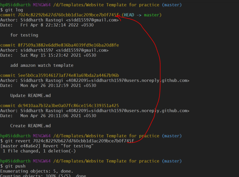 How To Revert Or Undo Last Commit In Git SidTechTalks